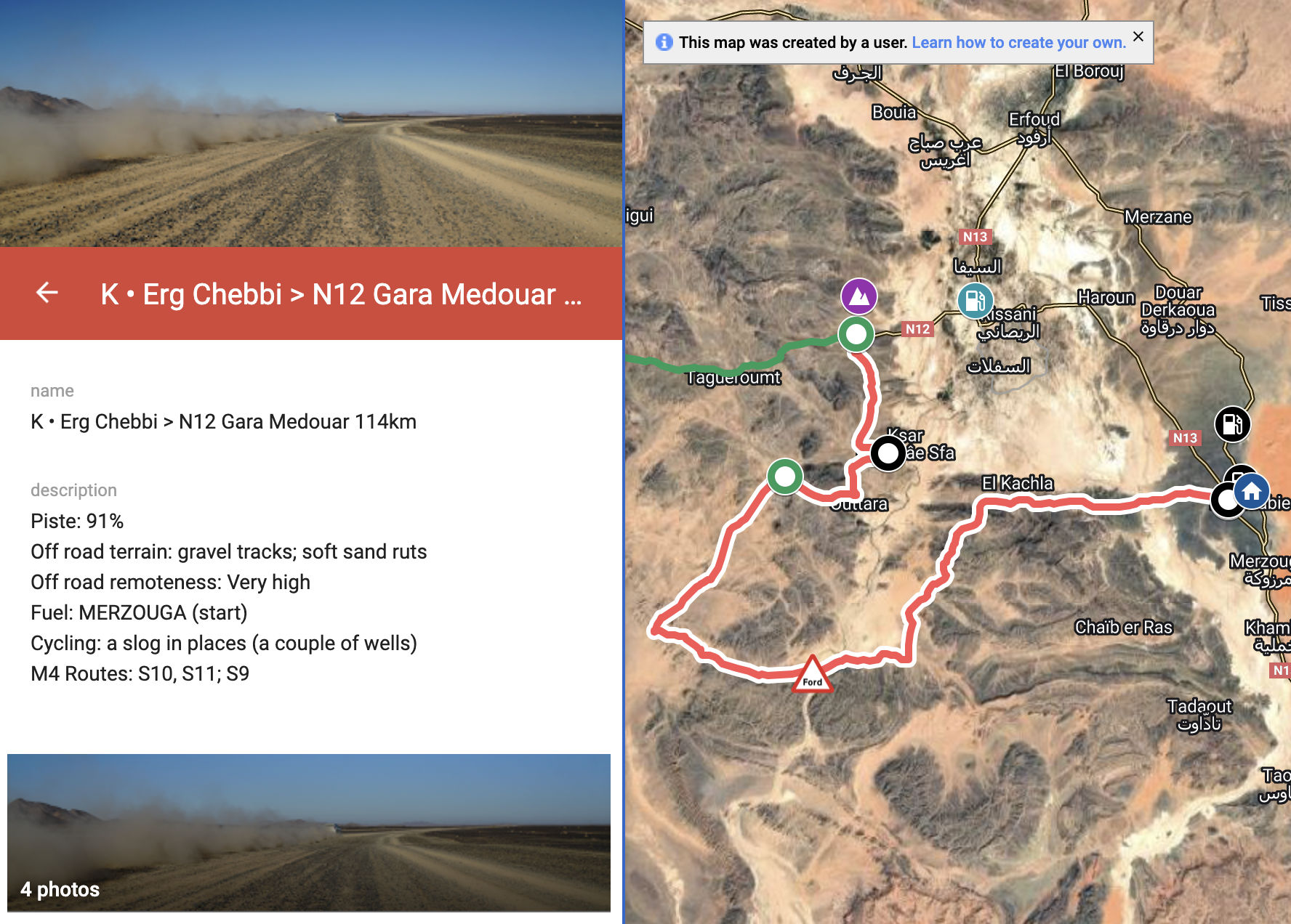 Route – Trans Morocco Trail