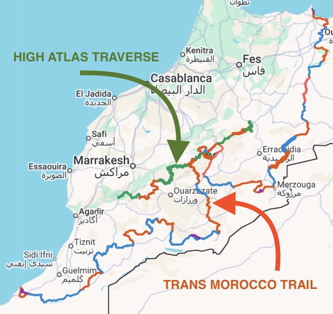 GPX & ROUTES – Trans Morocco Trail
